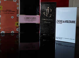 New Designer Womens Perfume Bundle Plus Ysl Makeup Bag | in Derby ...