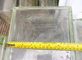 Genuine Paris Metro Wavy Glass Brick 195mm (7.75") X 195 X 100 Pcc ...